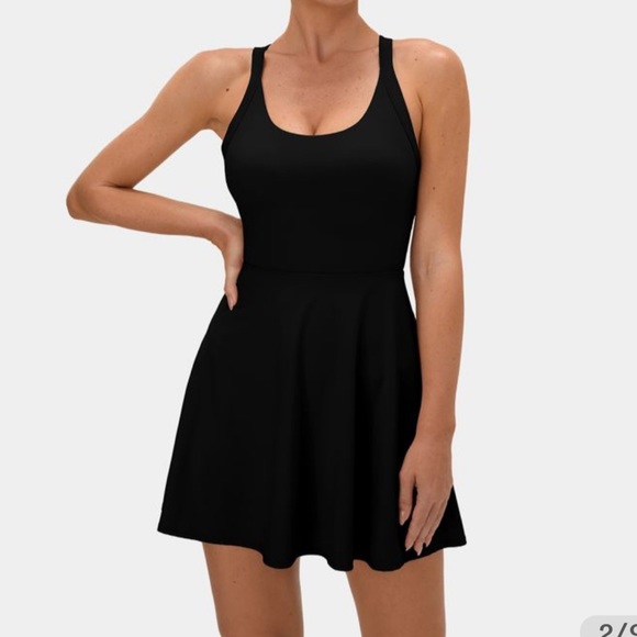 HALARA | Dresses | Halara Backless Cut Out Twisted Side Pocket 2in Mini ...